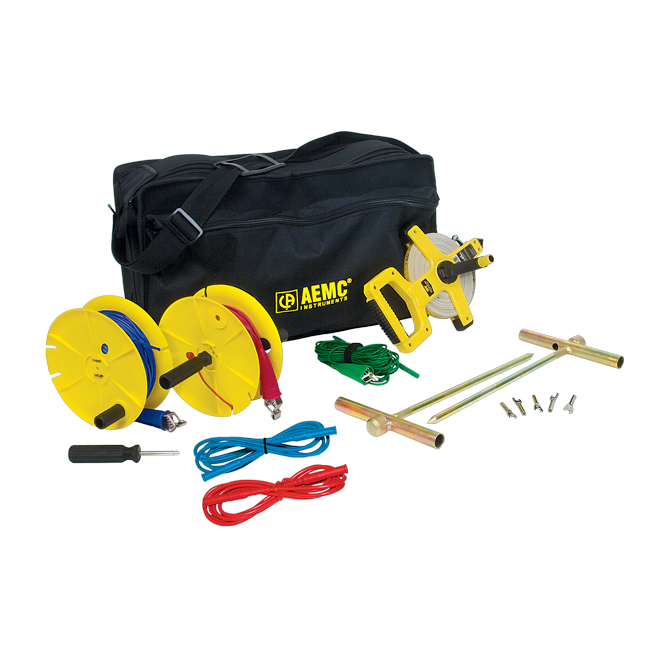 AEMC Ground Test Kit for 3-Point Testing, 150 ft – Duncan Instruments ...